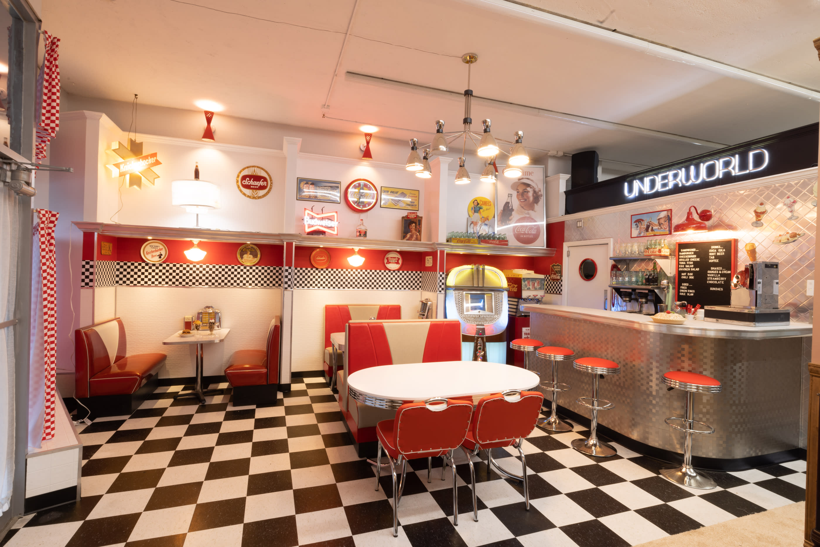 50s Diner Interior