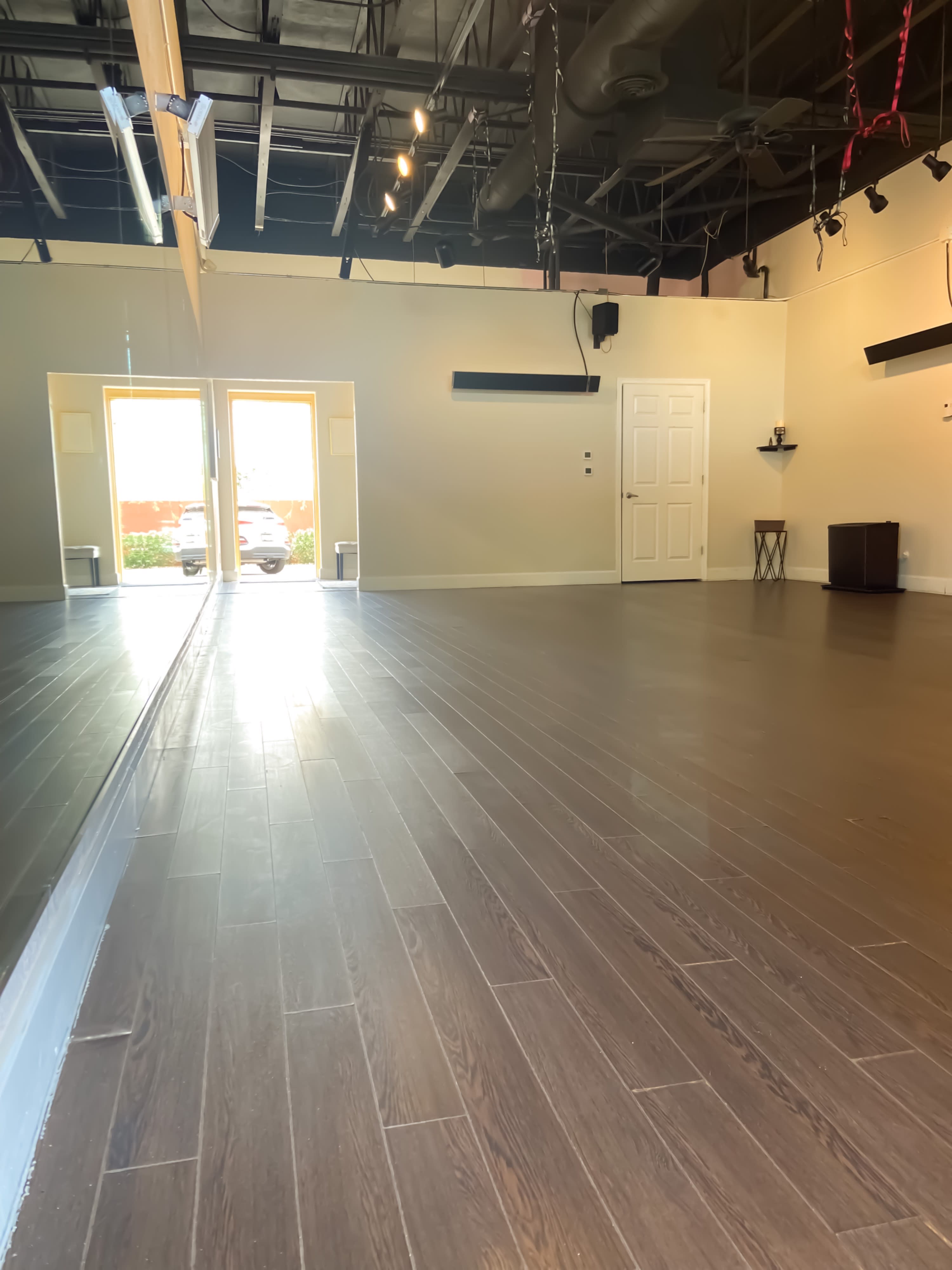 Empty Dance Studio Photography