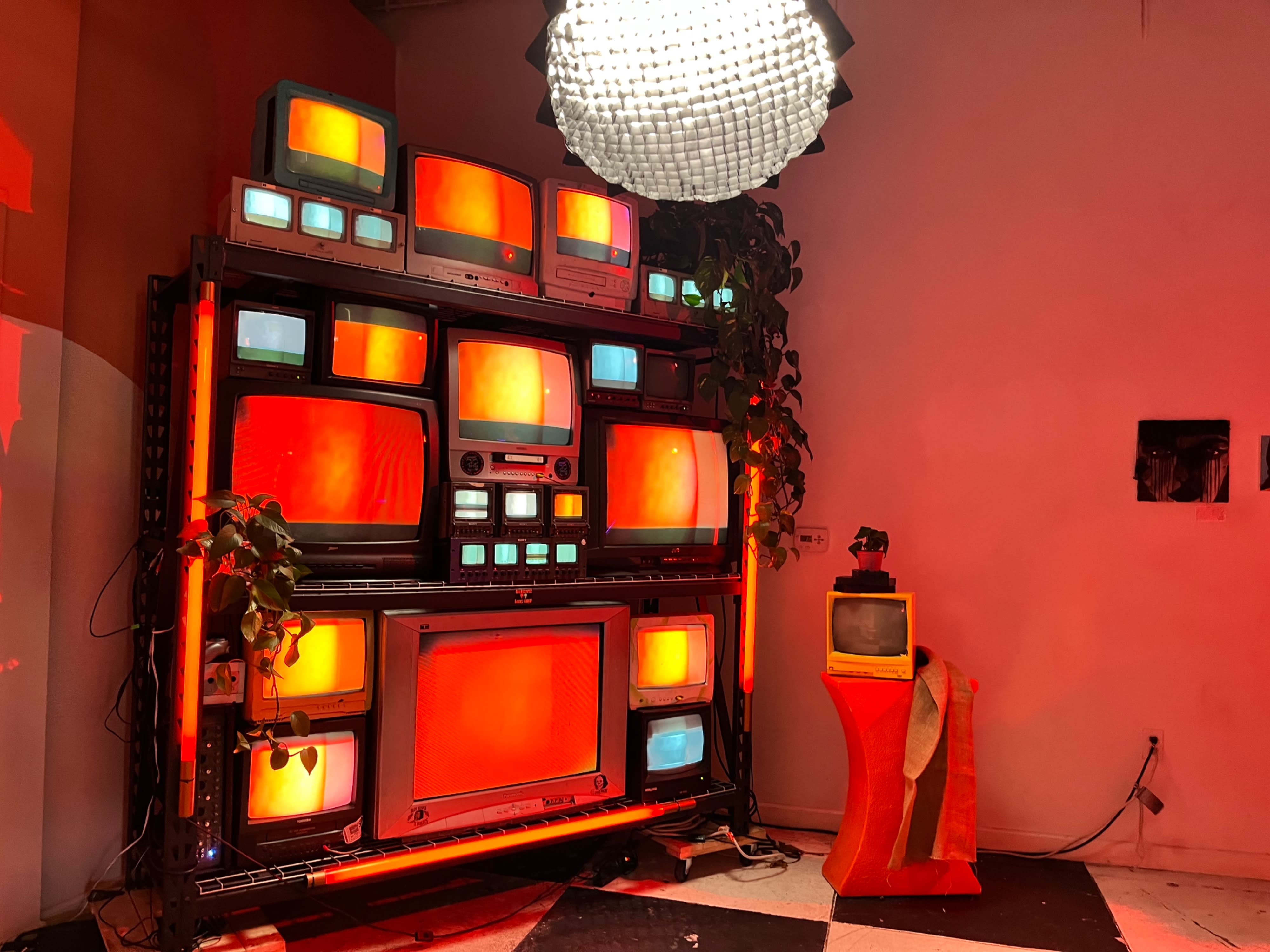 Cocolate Television Red Room In Space Suit