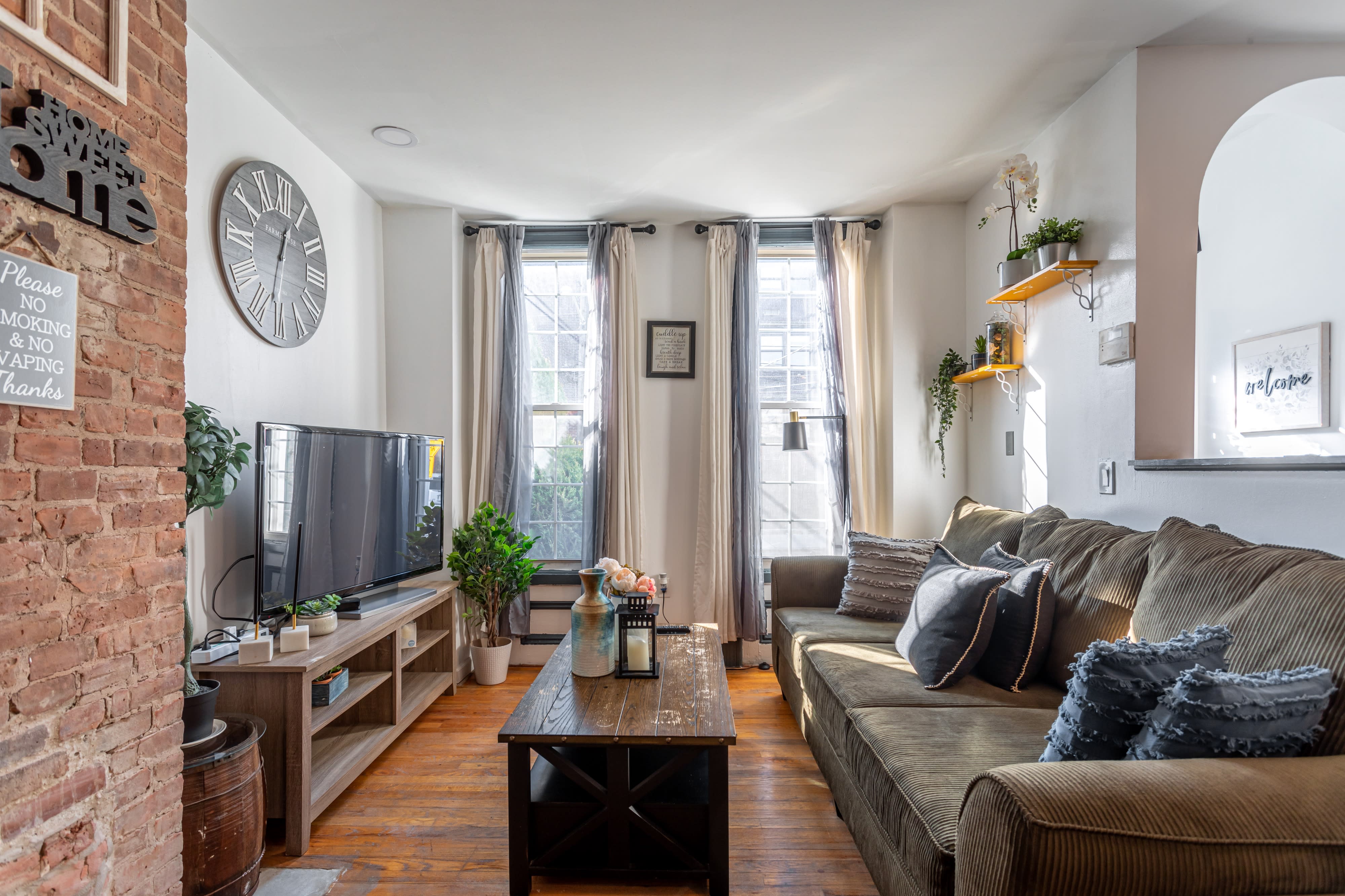 Urban Rustic Living Room