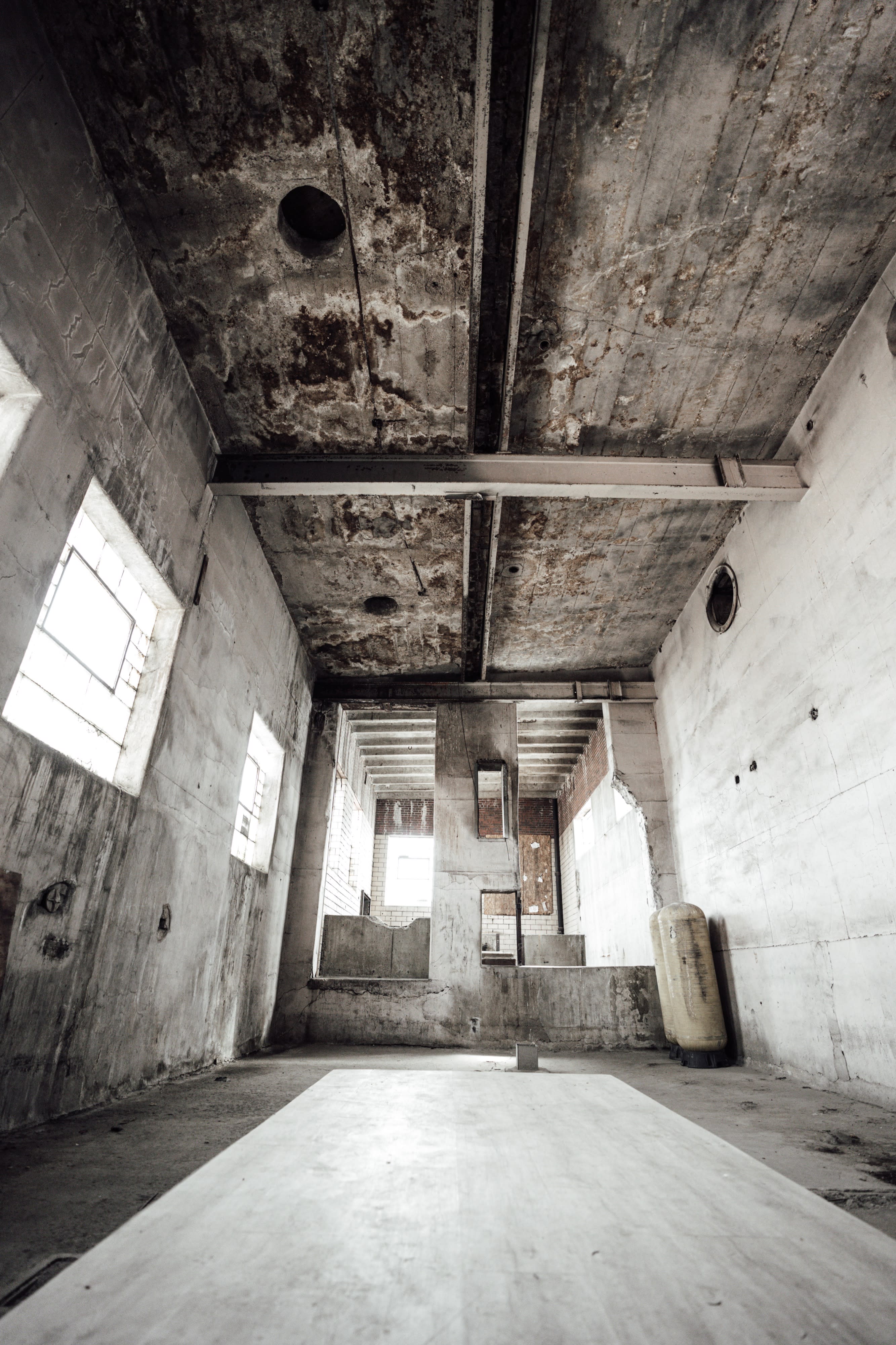 Abandoned Warehouse Interior