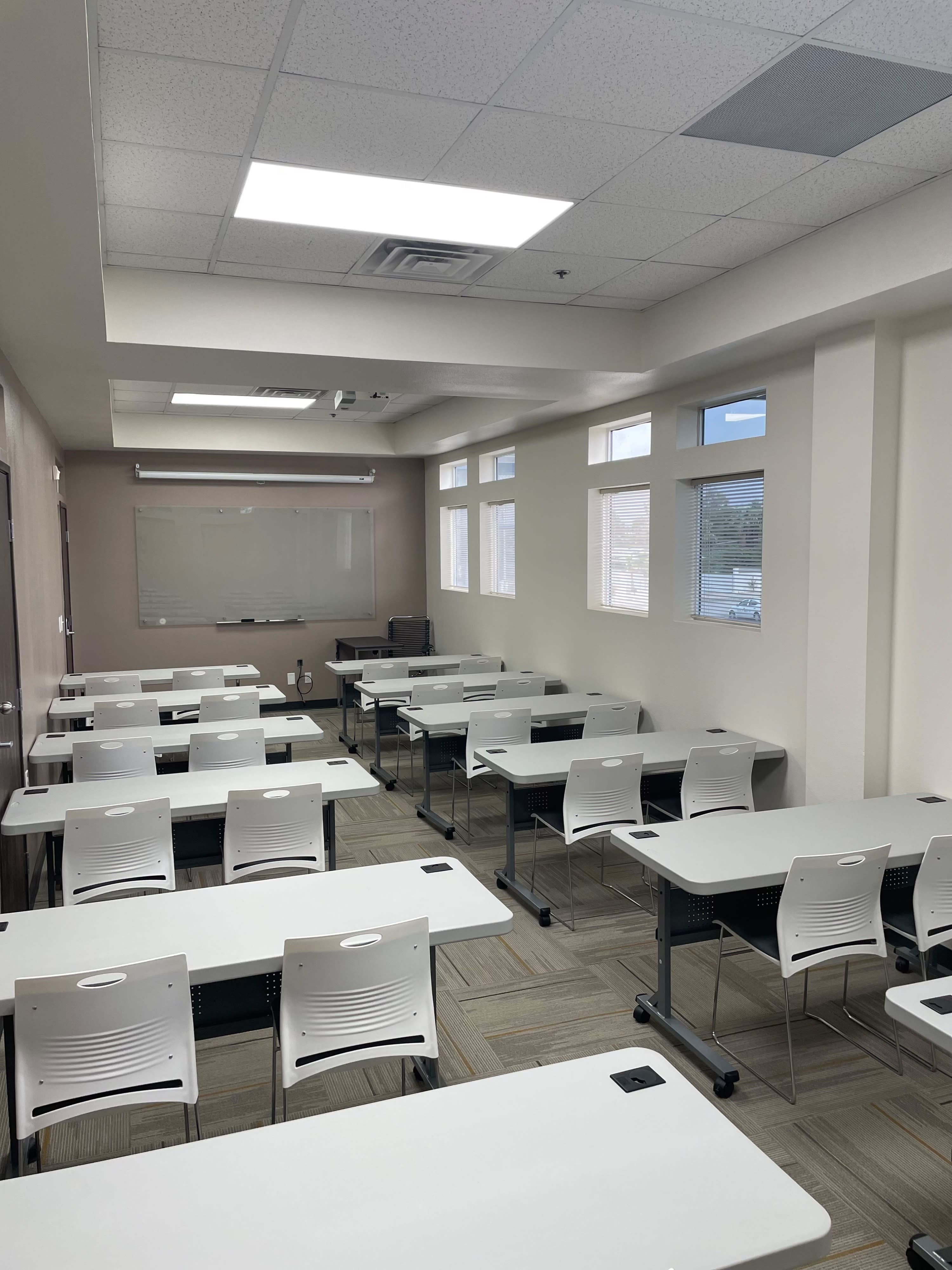 Modern University Classroom