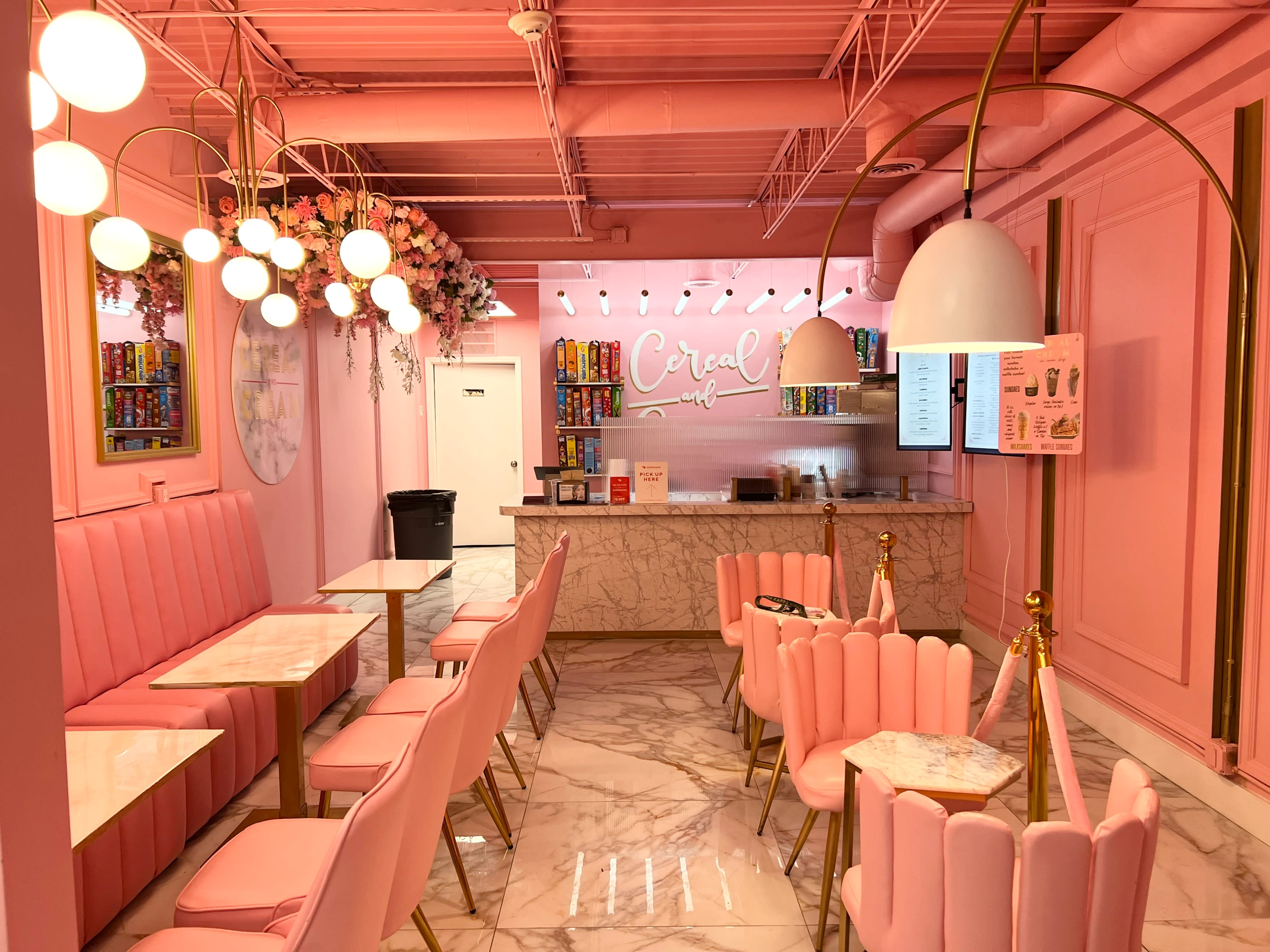 Inside Ice Cream Parlor