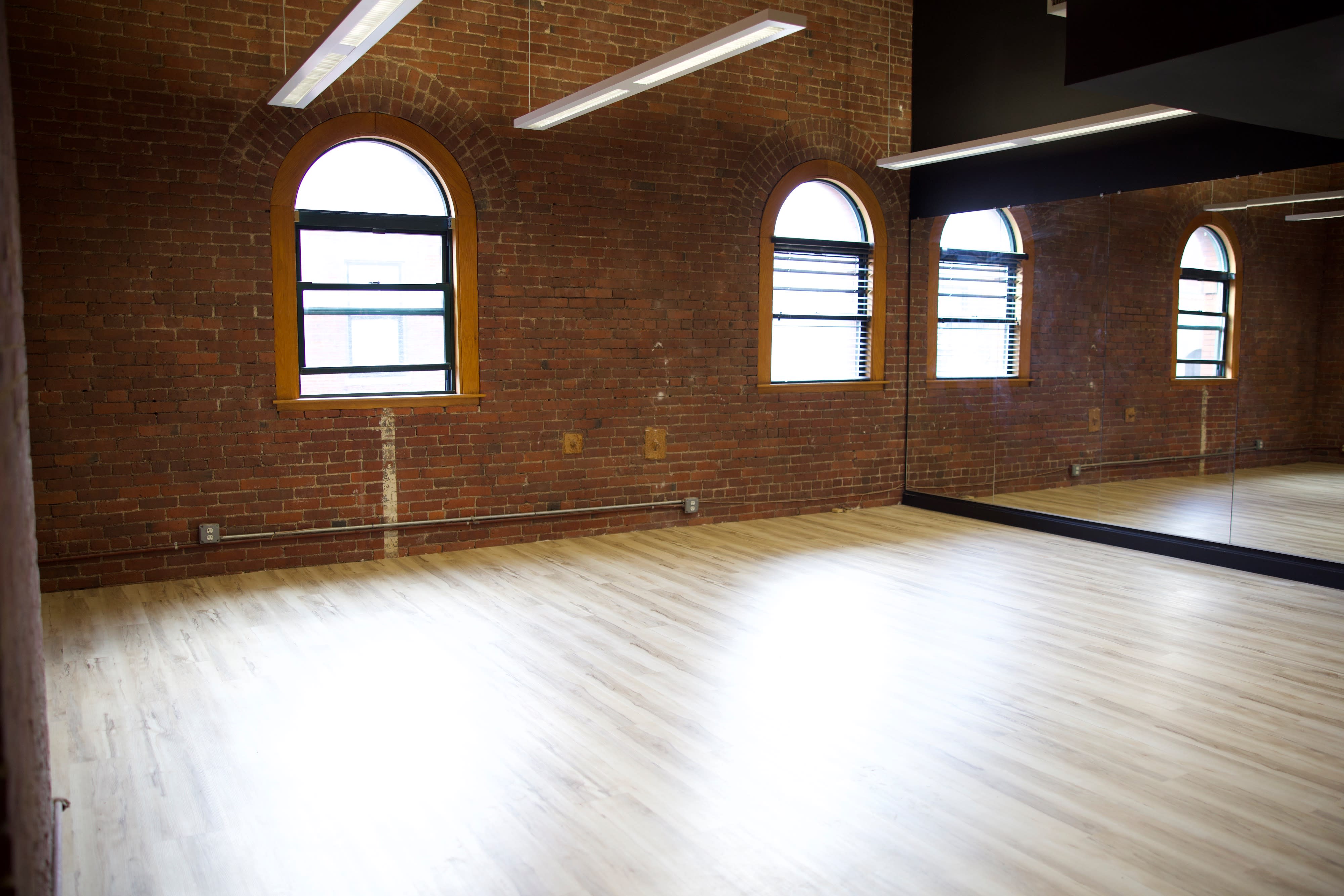 Empty Dance Studio Photography