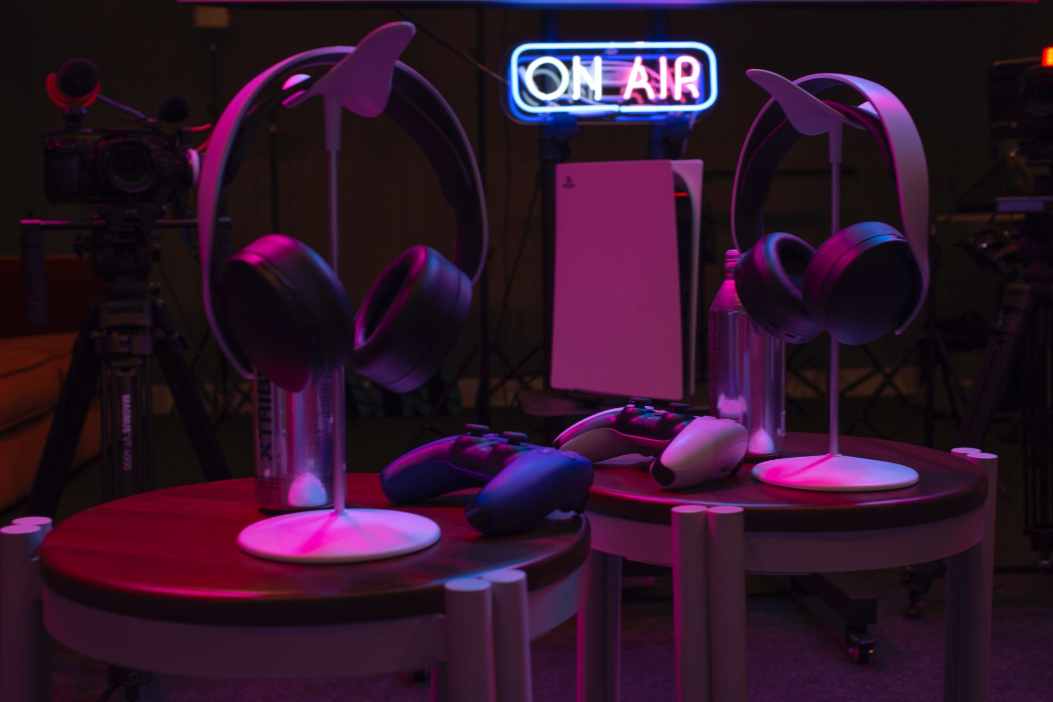 Green Screen Gaming Room W/ PS5, 65 TV And 4K Live Stream