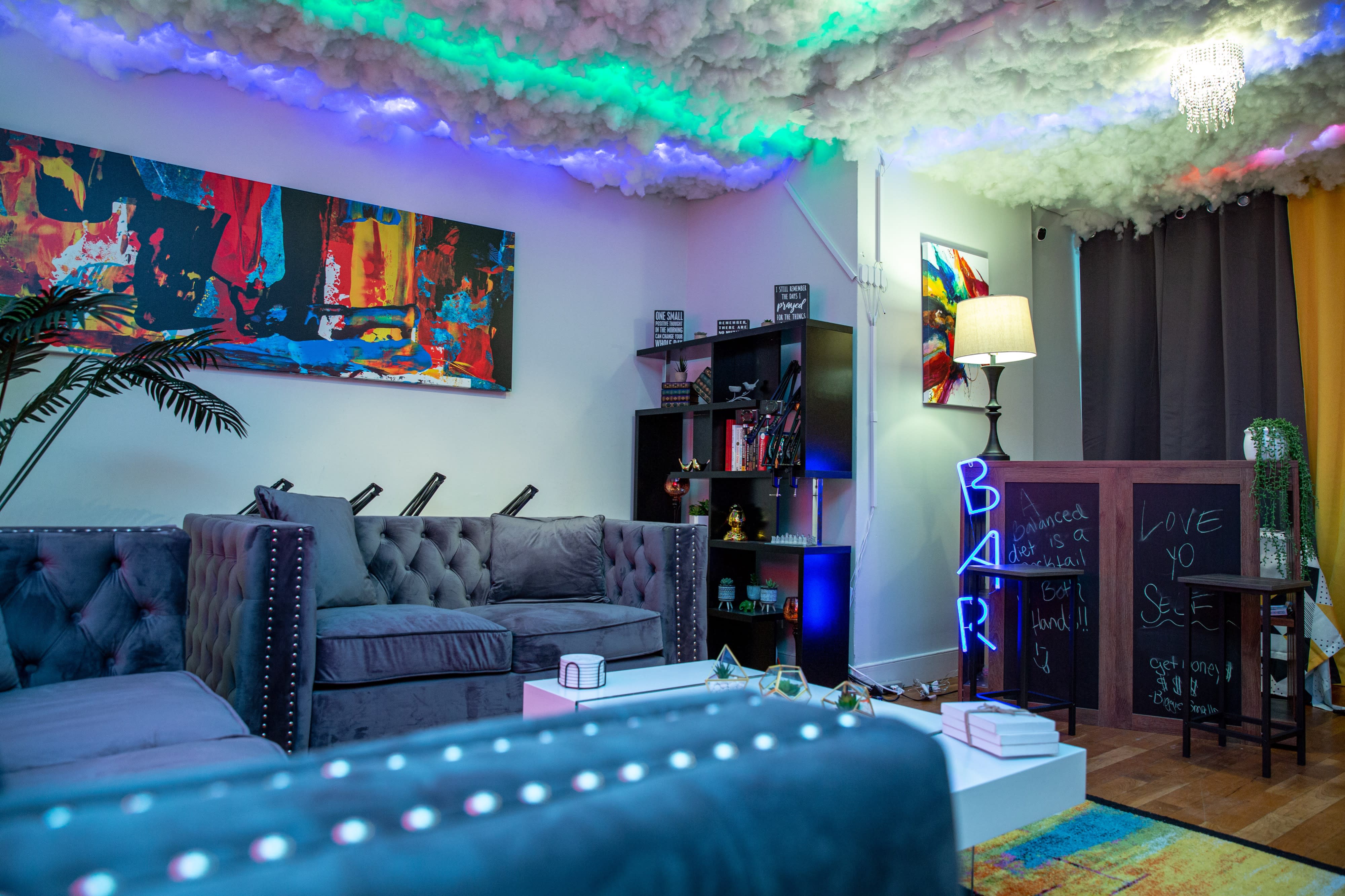 Cloud Ceiling Gaming Room - Infoupdate.org