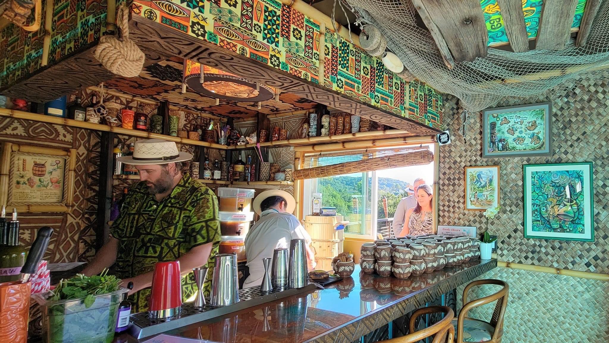 Tiki Bar Countertops
