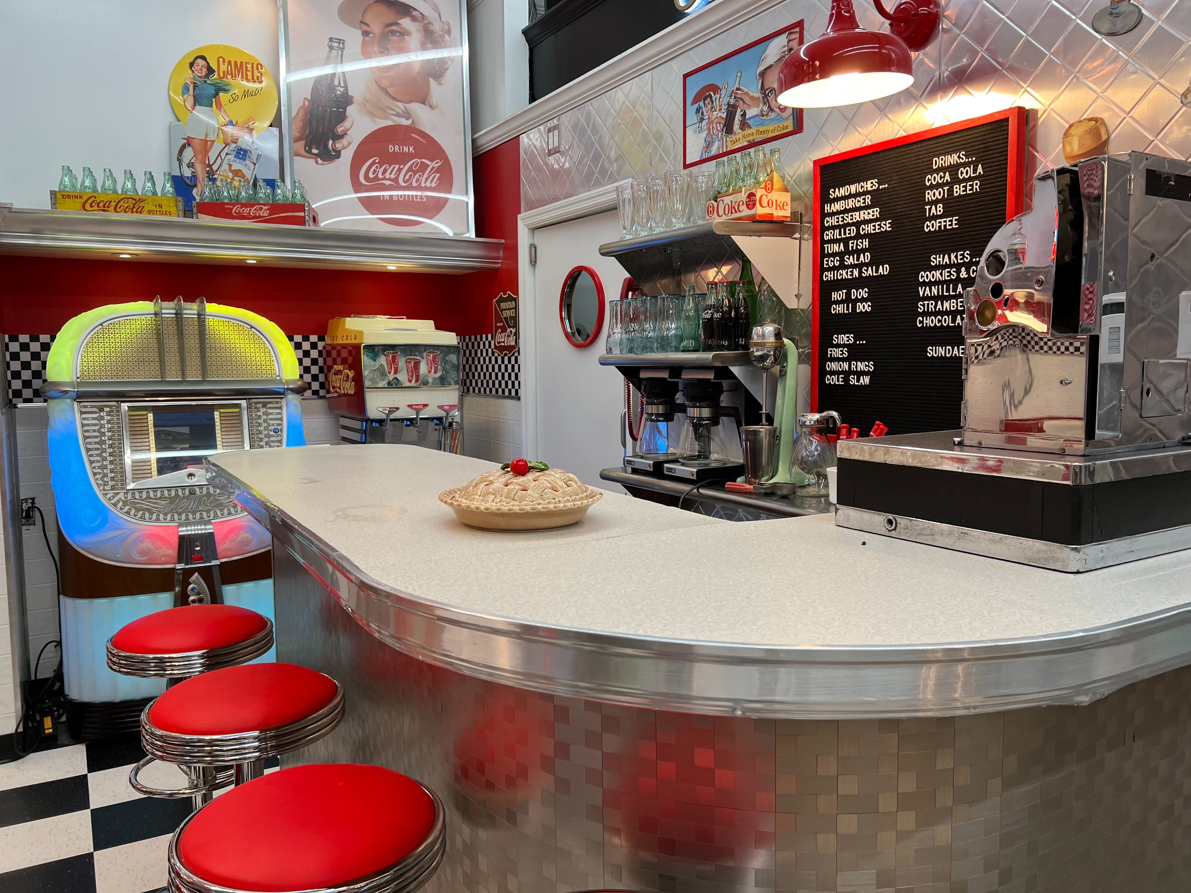 50s Diner Counter