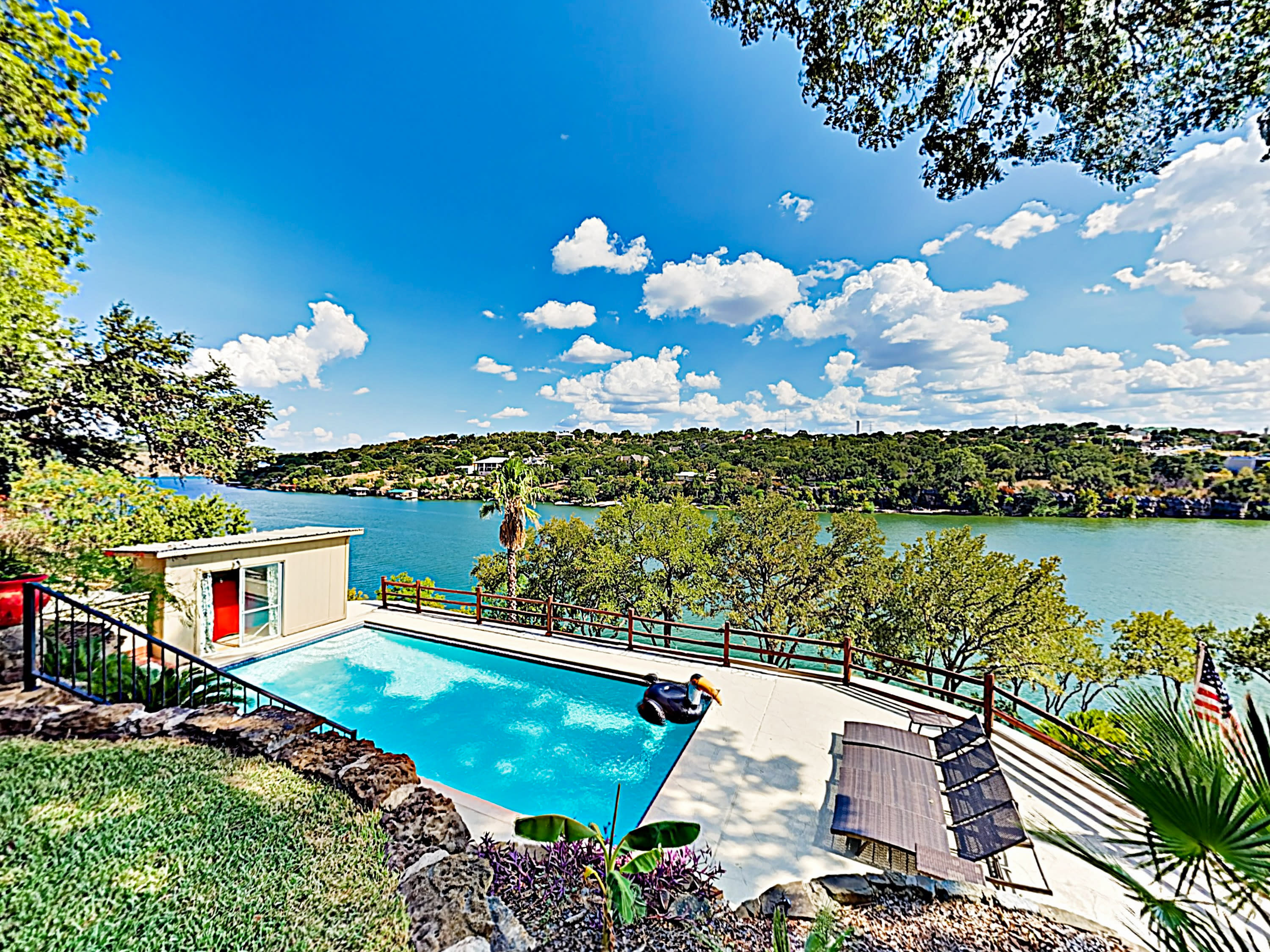 Mid century lake house store