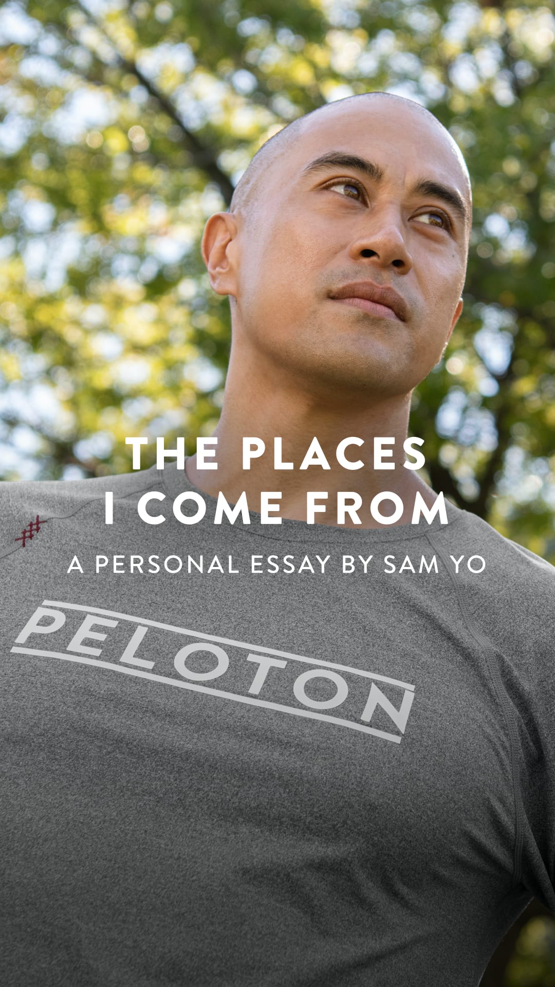 A Personal Essay by Peloton's Sam Yo