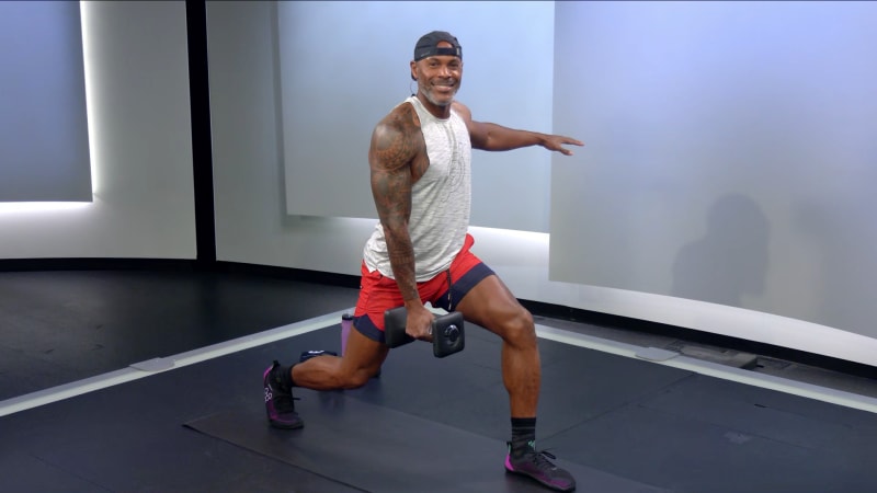 20 Min Strength Roll Call: Glutes & Legs with Dumbbell Sumo Squats ...