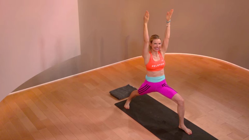 30 Min Grounded Yoga Flow with Revolved High Lunge - Kristin McGee