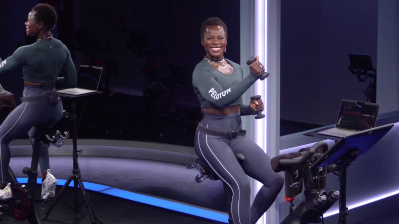 60 Min Intervals & Arms Ride with 3-Minute AMRAP - Tunde Oyeneyin