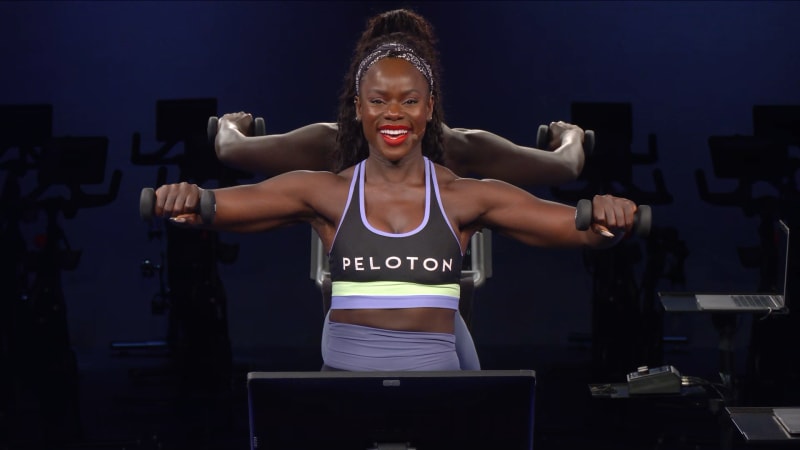 45 Min Intervals & Arms Ride with 8-Min AMRAP - Tunde Oyeneyin