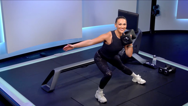 45 Min Full Body Row Bootcamp with Squat Jumps - Katie Wang