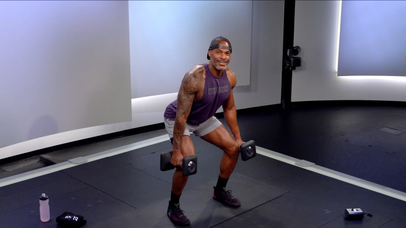 20 Min Strength Roll Call: Glutes & Legs with Squat Jumps - Adrian Williams