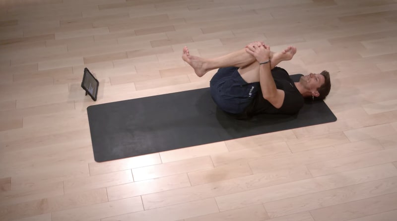 5 min Basics: Supine Figure Four | Peloton Yoga Classes