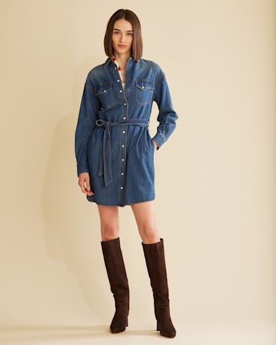 Women's Chambray Shirt Dress | Pendleton
