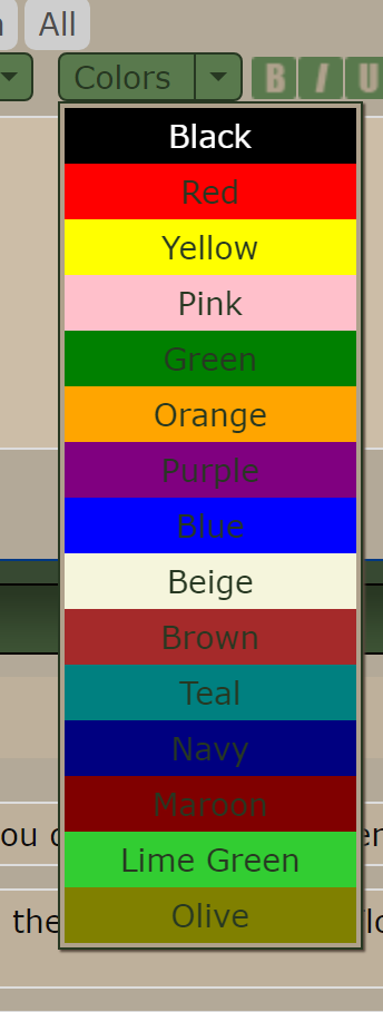 Plugin Help: Color Palette + | ProBoards Support