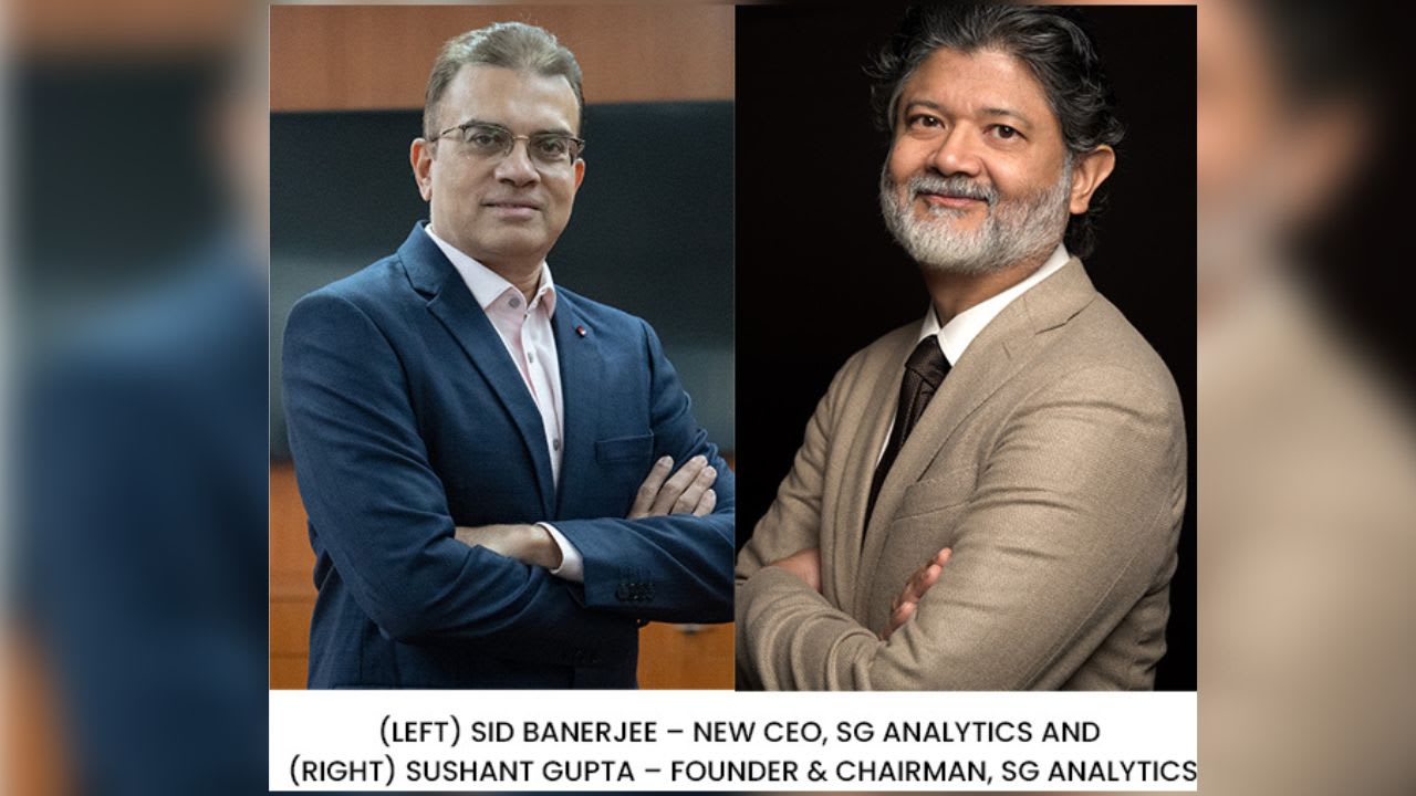 News: SG Analytics appointed Sid Banerjee as the new CEO — People Matters