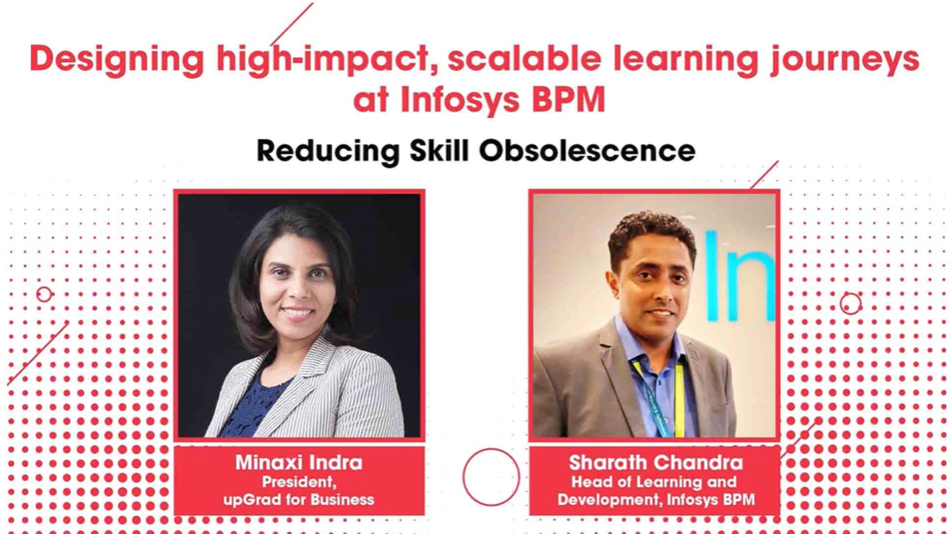 Video: Designing high-impact, scalable learning journeys at Infosys BPM Video: Designing high-impact, scalable learning journeys at Infosys BPM