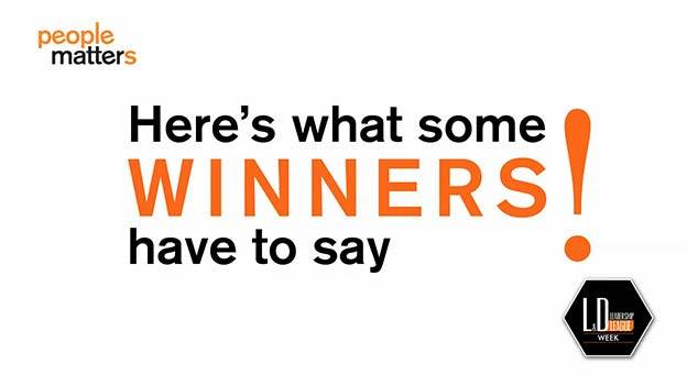 Video: L&D Best Practices: Learn from the Winners — People Matters Video: L&D Best Practices: Learn from the Winners — People Matters
