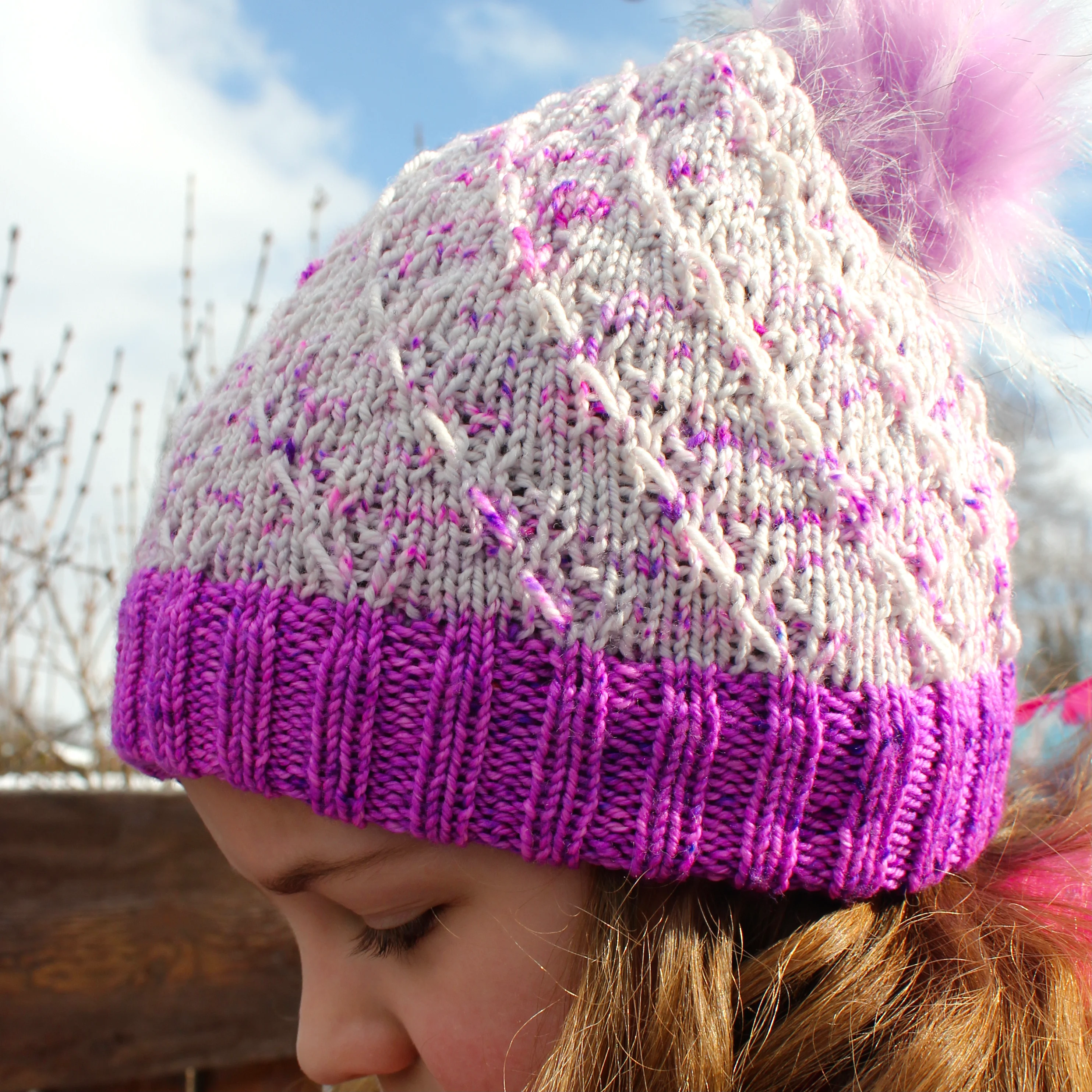 Spring Flurries Toque from The Periwinkle Dragon