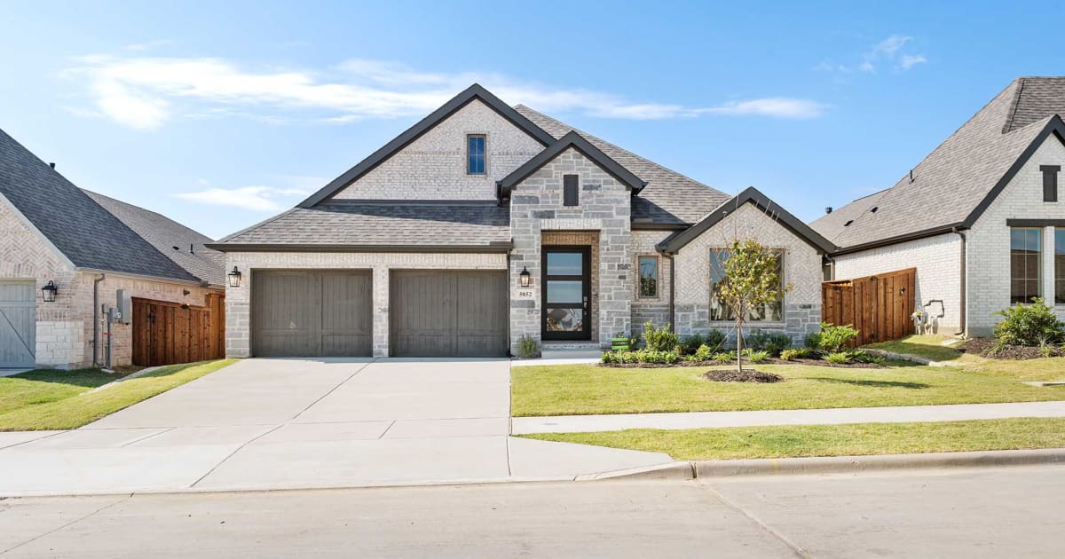 5852 Megs Creek Road | Ventana 50' | Ventana | Dallas | Texas | New Homes