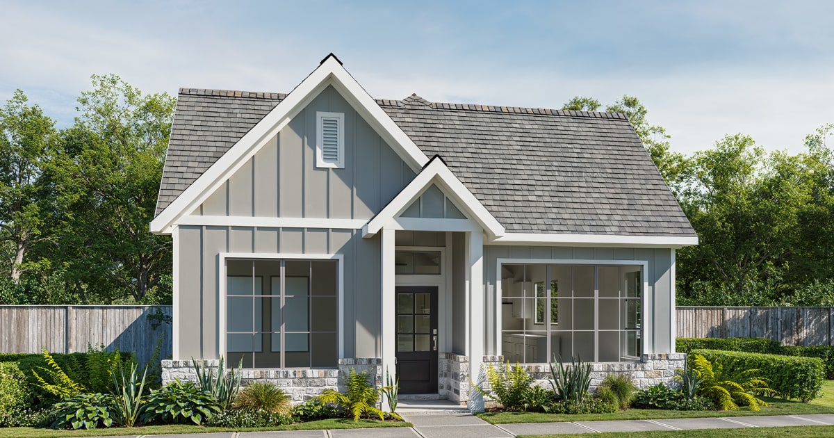 1973W House Plan in Avondale 40, Dallas, Texas | Available to Build