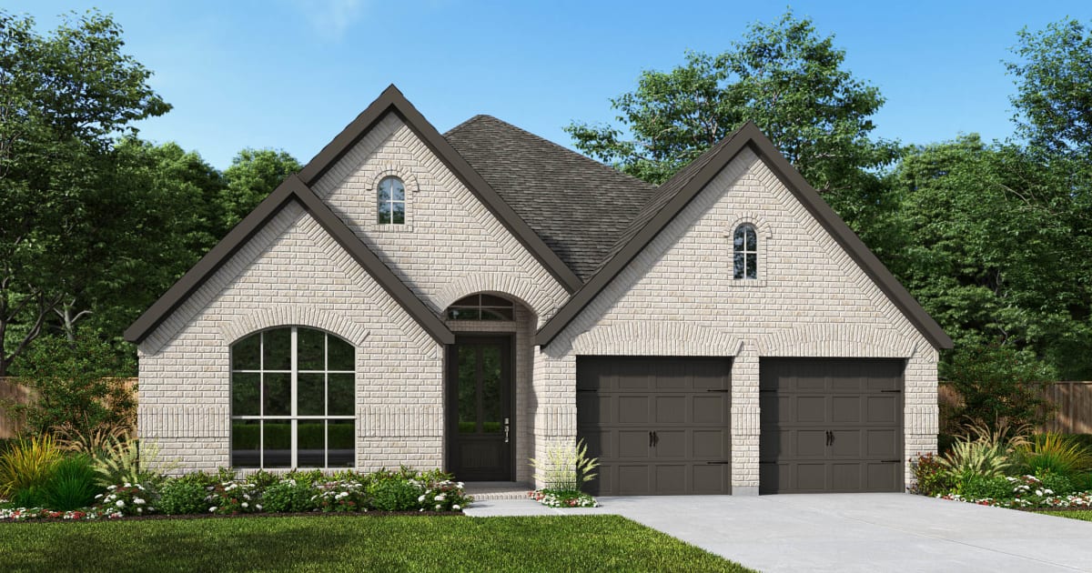 2187W House Plan in Trinity Falls 50, Dallas, Texas | Available to Build