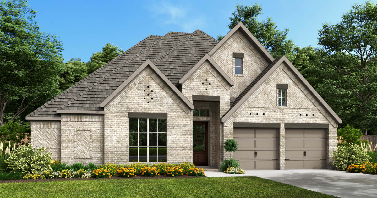 2916W | Trinity Falls 60' | Trinity Falls | Dallas | Texas | New Homes