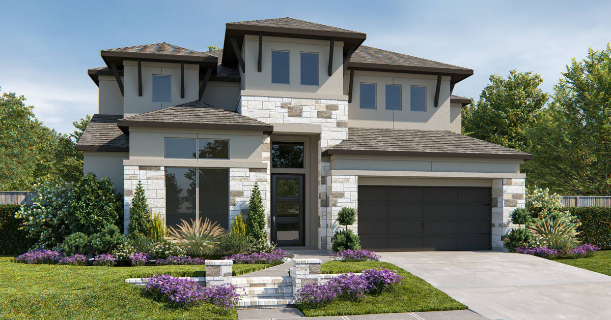 10902 Overlook Point Drive | Sienna 55' - Valencia By Perry Homes ...