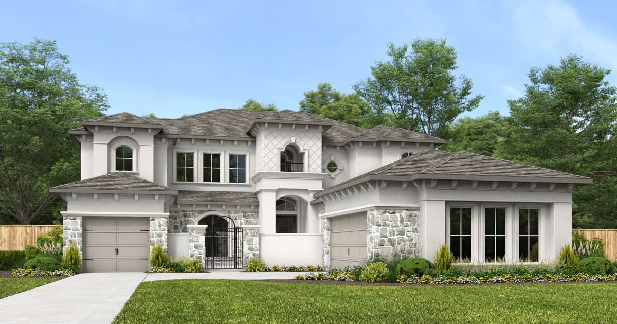 9003 Pleasant Cove | Sienna 65' - Valencia by Perry Homes | Sienna ...