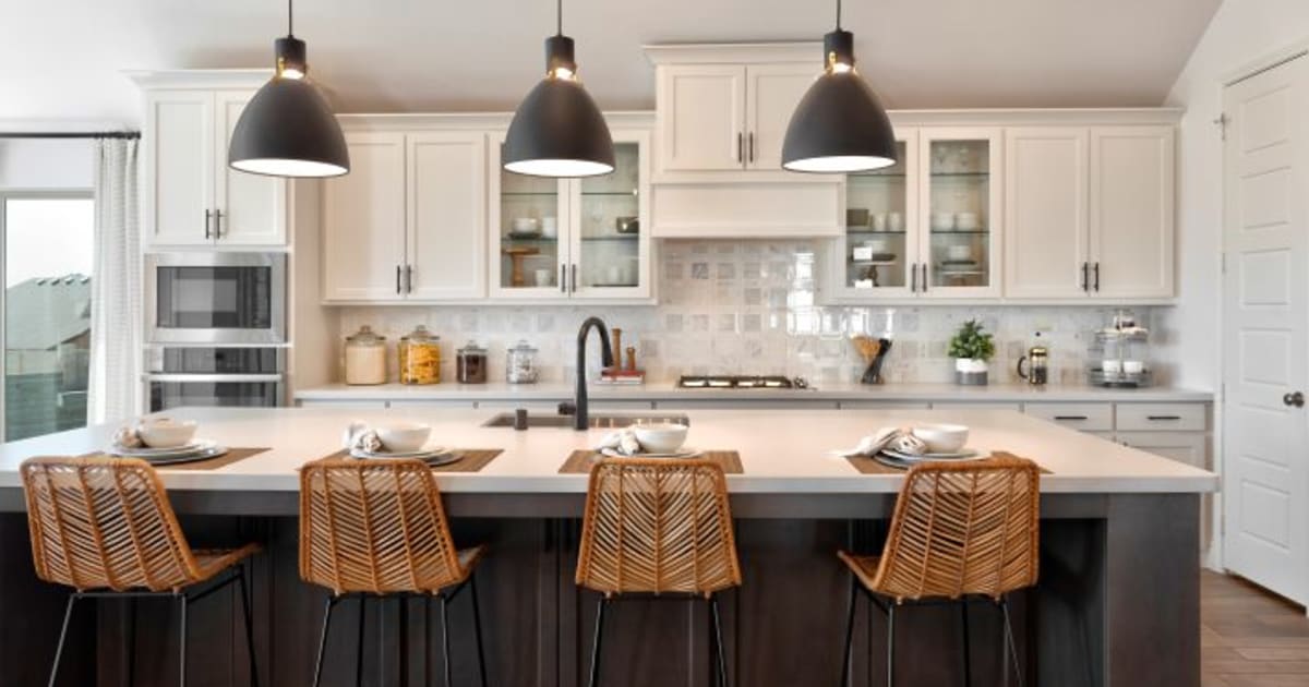 Add Color to Neutral Kitchen | Blog | Perry Homes