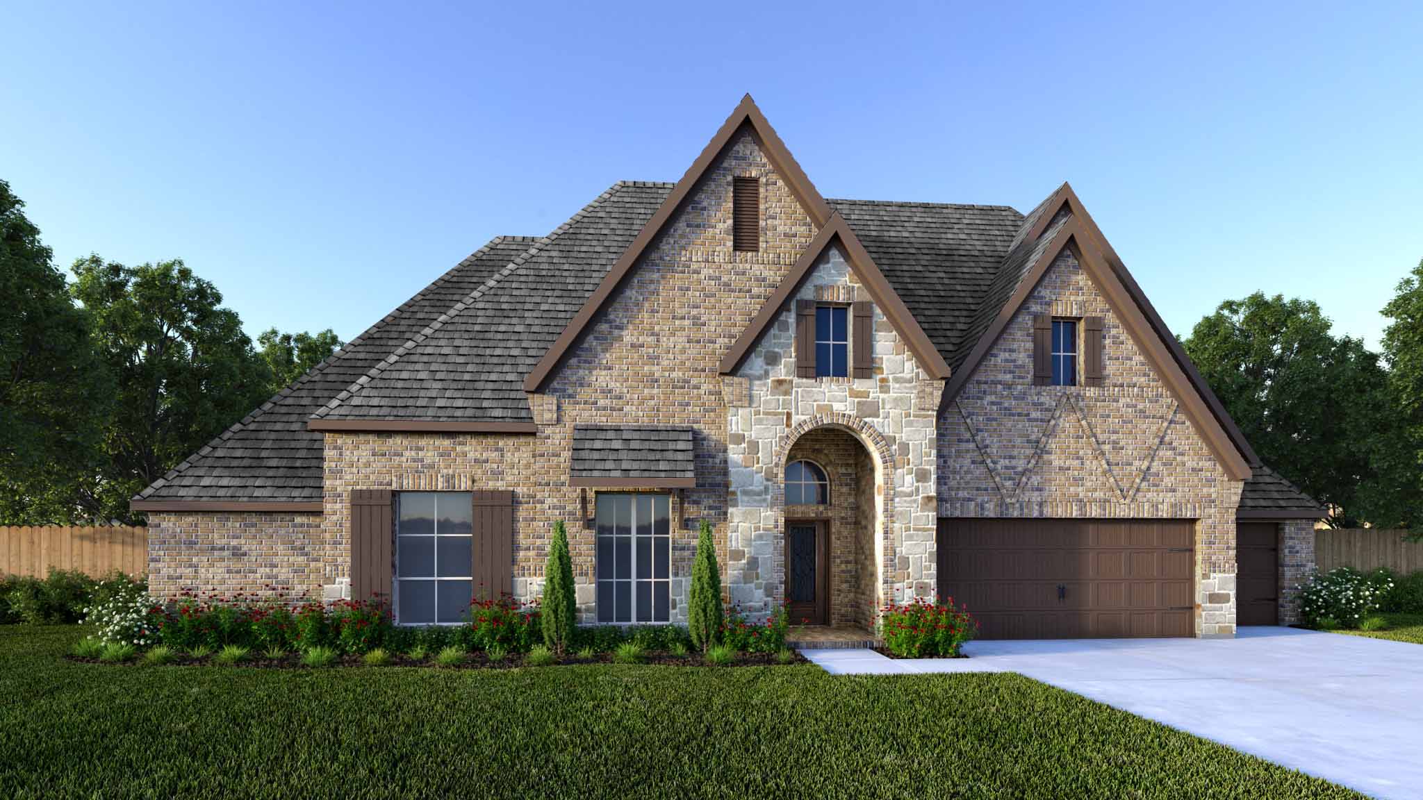 Brick Cottage | Architectural Styles | Gallery of Homes | Perry Homes