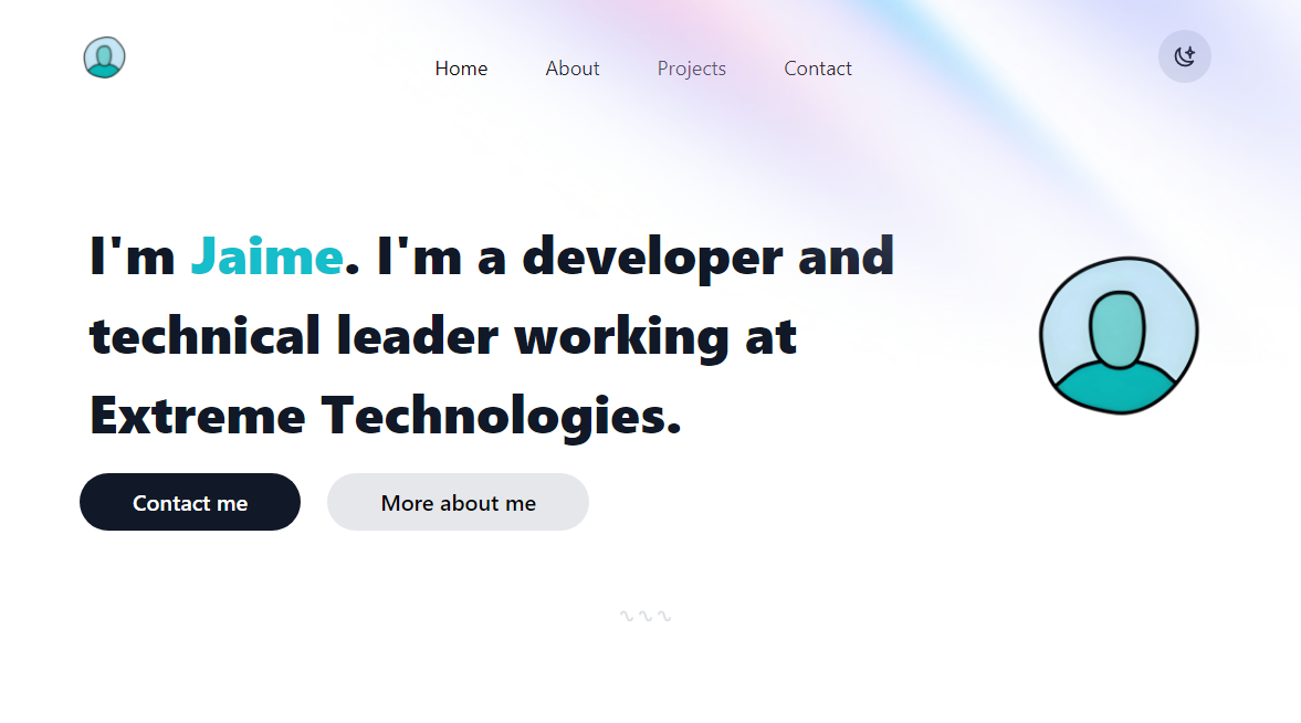 GitHub - jaime00/portfolio: My portfolio powered by React.js, styled ...