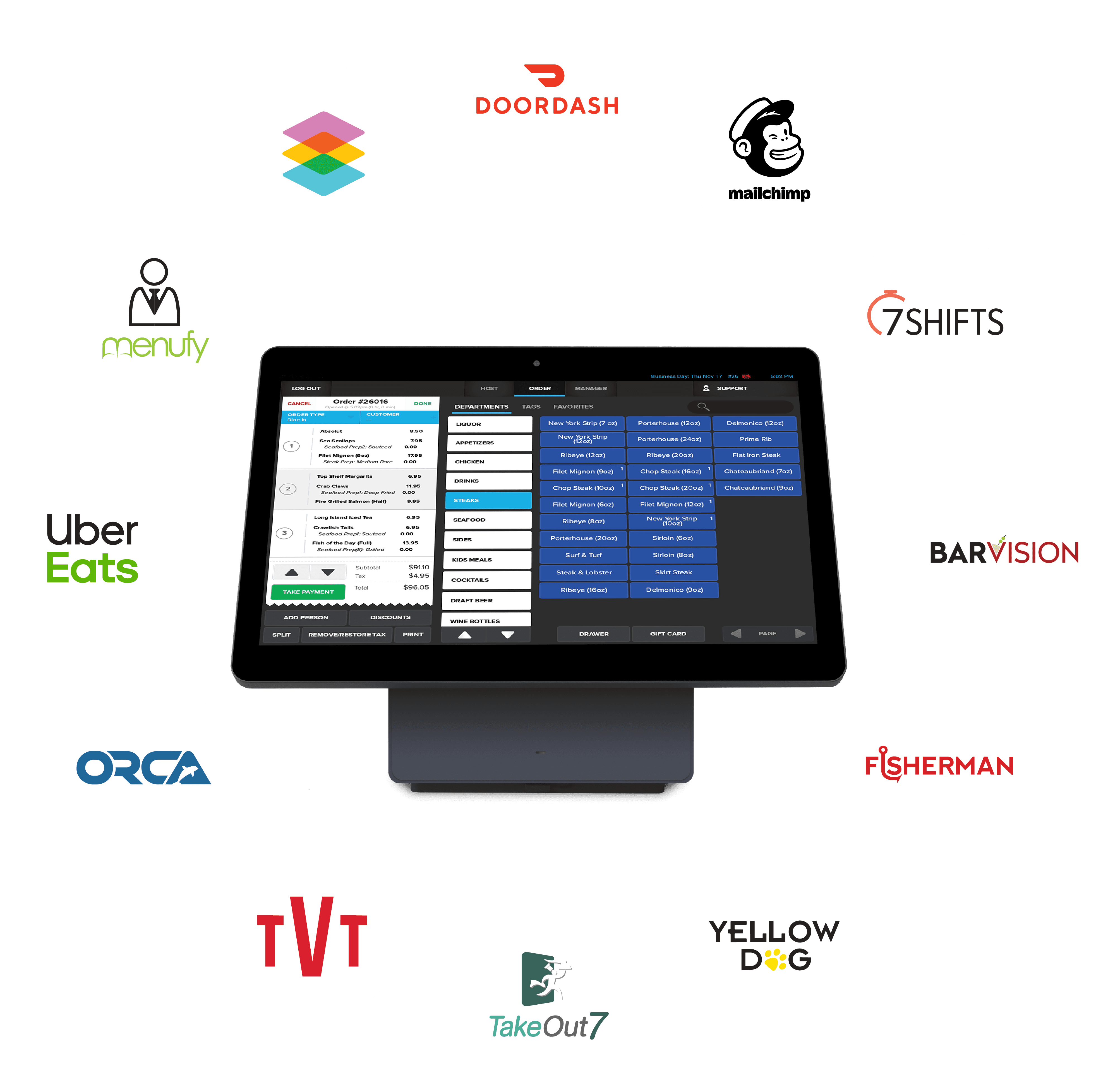 Bar POS System | Nightclub & Bar Point of Sale | SkyTab