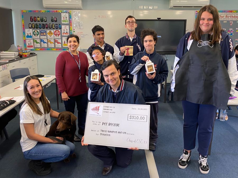 The PetRescue team visits Leeming Senior High School - PetRescue