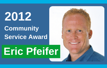 Eric Pfeifer Earns Community Service Award 4th Year Straight | Pfeifer ...