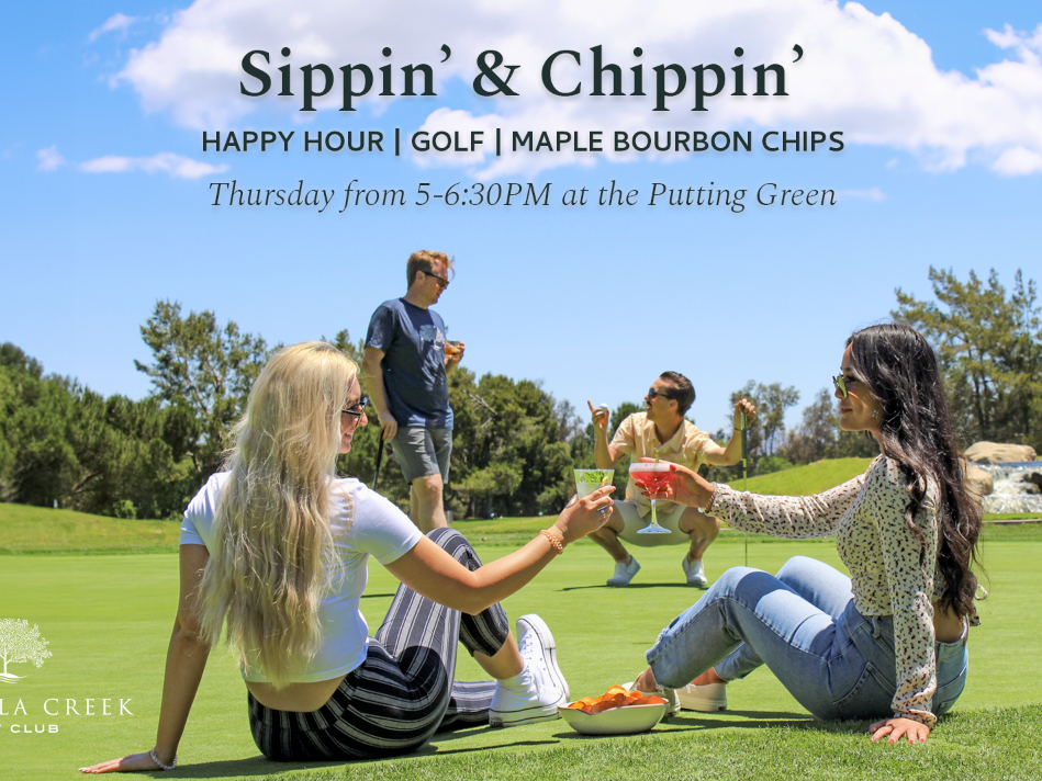 Sippin' and Chippin' Happy Hour on the Putting Green - Temecula Creek ...