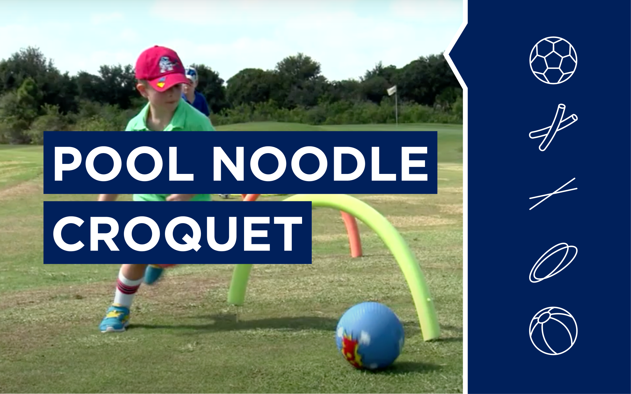 Pool Noodle Croquet