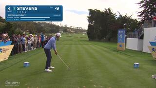Sam Stevens | Round 4 | 1st hole | Shot 1 | 2025 AT&T Pebble Beach