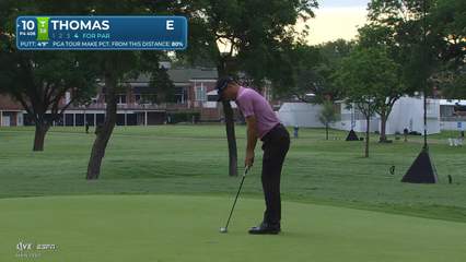 Justin Thomas | Round 1 | 9th hole | Shot 4 | 2026 Charles Schwab