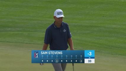 Sam Stevens | Round 1 | 18th hole | Shot 2 | 2026 WM Phoenix Open