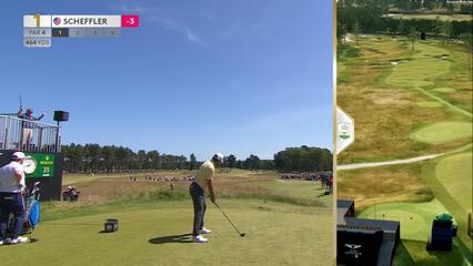 Scottie Scheffler | Round 2 | 2nd hole | Shot 2 | 2025 Genesis Scottish Open