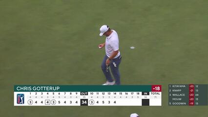 Chris Gotterup | Round 4 | 1st hole | Shot 3 | 2025 3M Open