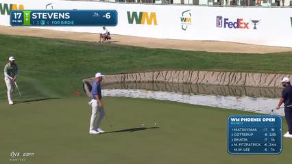 Sam Stevens | Round 2 | 16th hole | Shot 1 | 2026 WM Phoenix Open