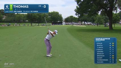 Justin Thomas | Round 2 | 6th hole | Shot 1 | 2026 Charles Schwab