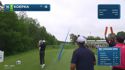 Brooks Koepka | Round 2 | 15th hole | Shot 3 | 2026 RBC Canadian