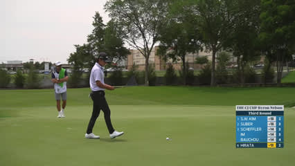 Kensei Hirata | Round 3 | 8th hole | Shot 3 | 2026 THE CJ CUP